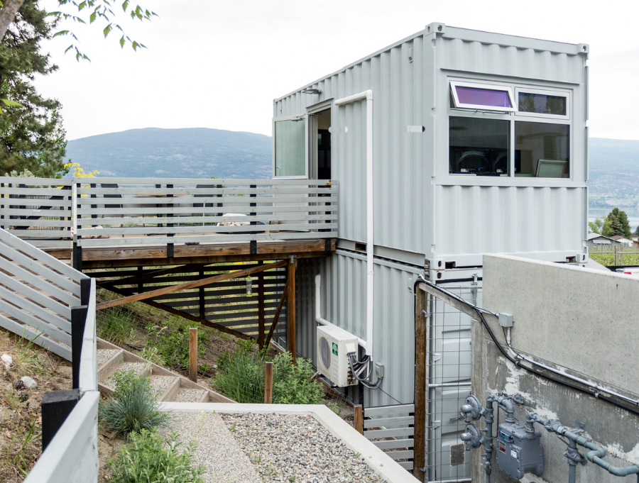 Shipping Container Stairs